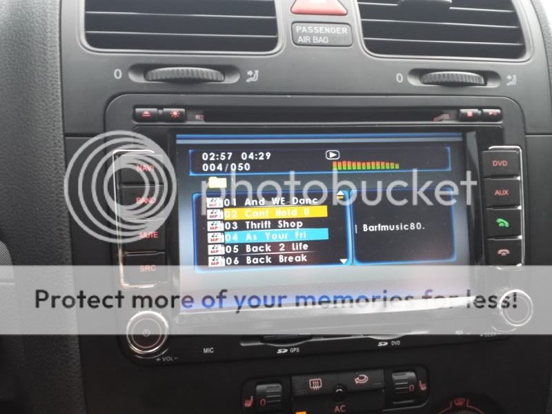 ottonavi s60. oem looking head unit!! | GOLFMKV.com - VW GTI Forum / VW ...