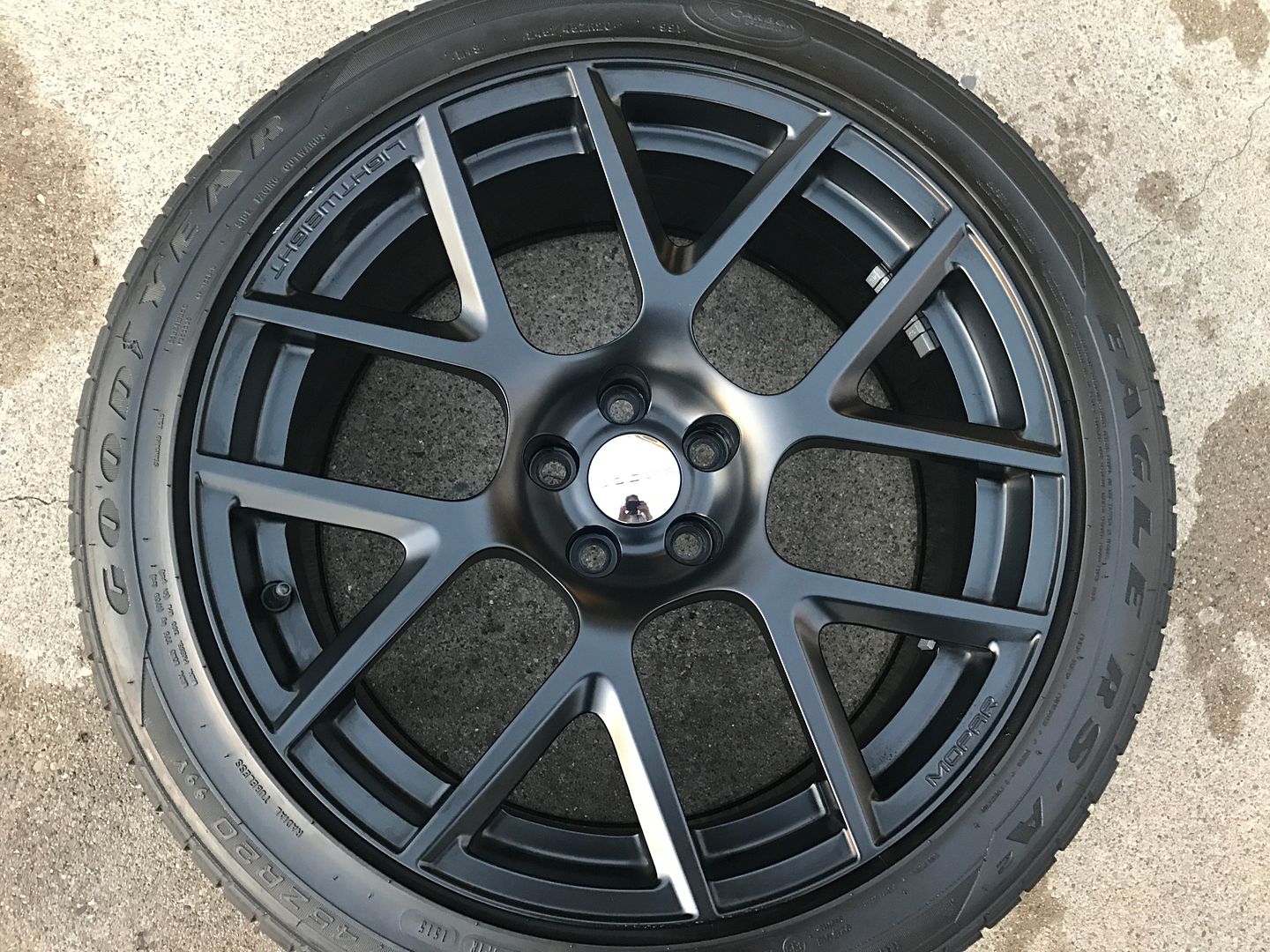 FOR SALE: - Scat Pack WRT Wheels & Tires Mopar/Lightweight Low Miles ...