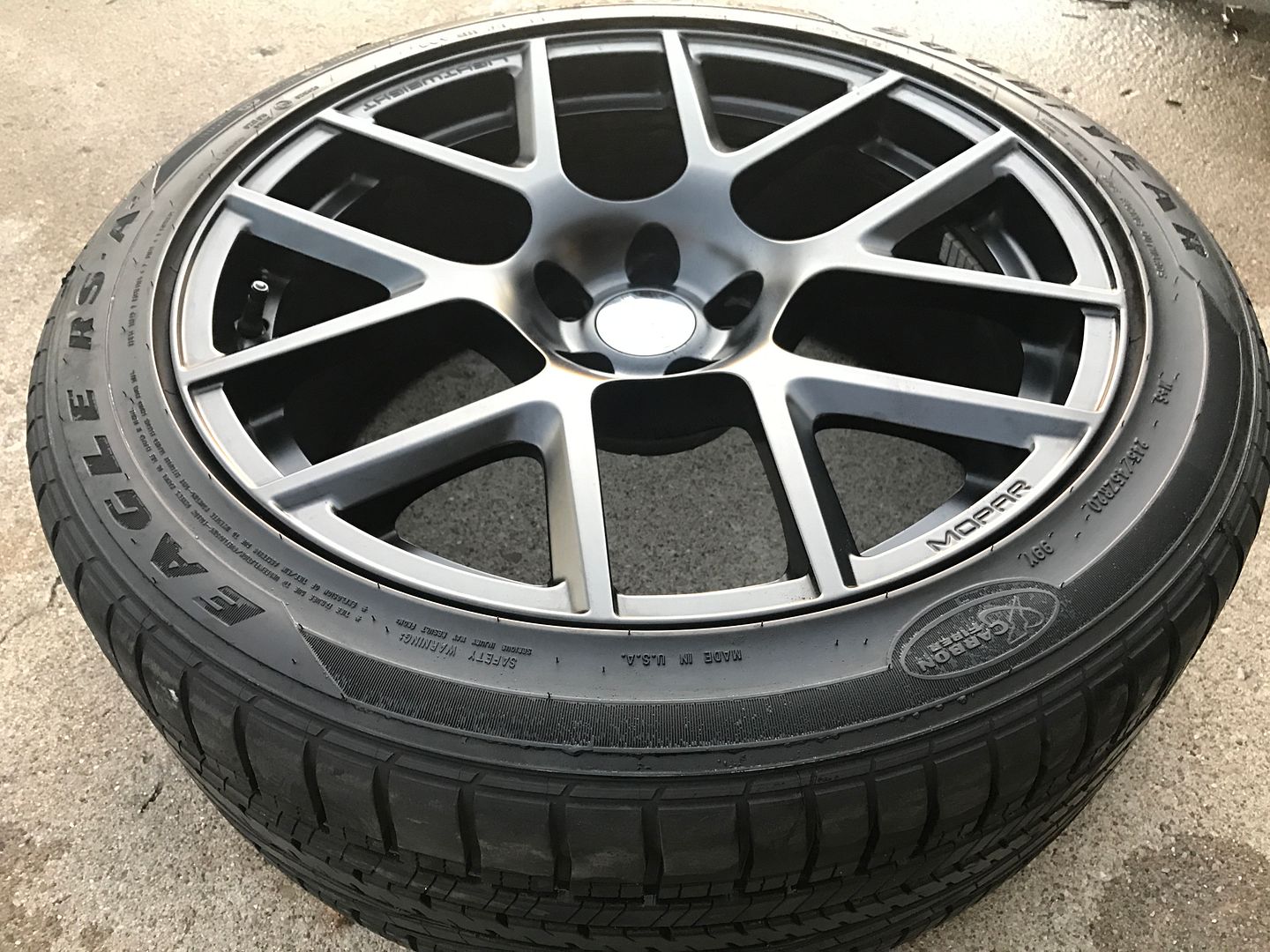 FOR SALE: - Scat Pack WRT Wheels & Tires Mopar/Lightweight Low Miles ...