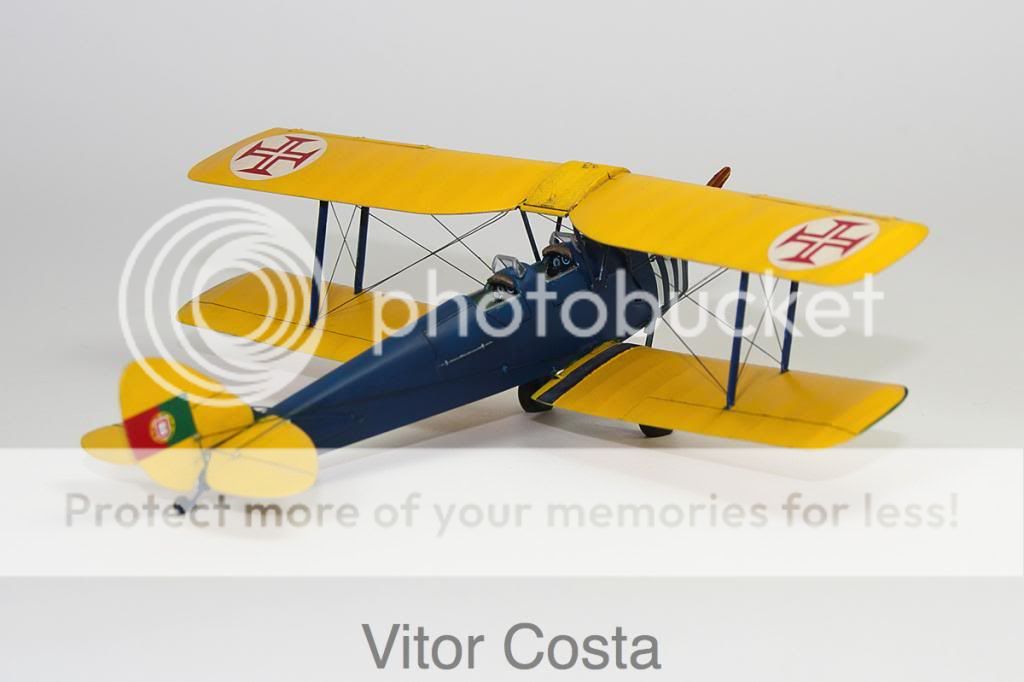 Tiger Moth in Portuguese colours - Ready for Inspection - Aircraft ...
